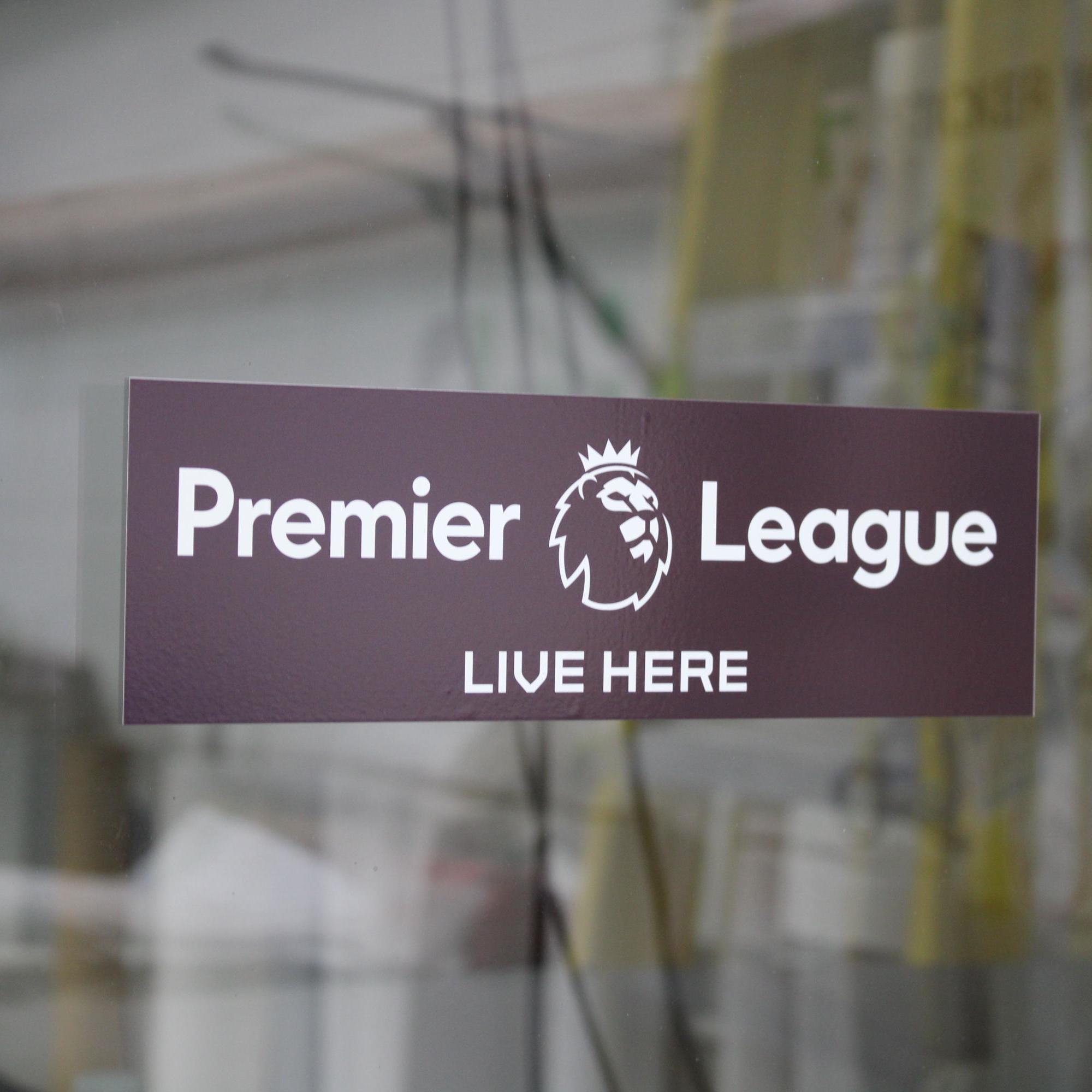 Custom Premier League Shown Here - Coloured Bar / Window Decals ...