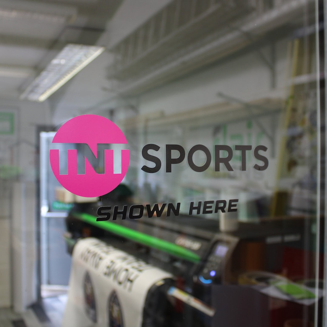 Custom TNT Sports Shown Here Black - Coloured Bar / Window Decals ...