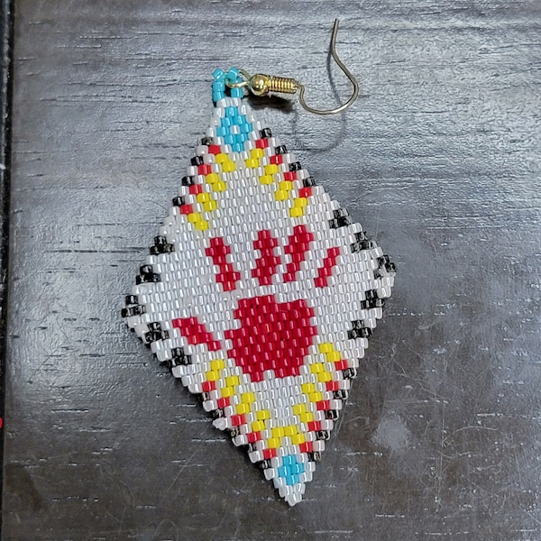 Mmiw Beaded Earrings - Etsy