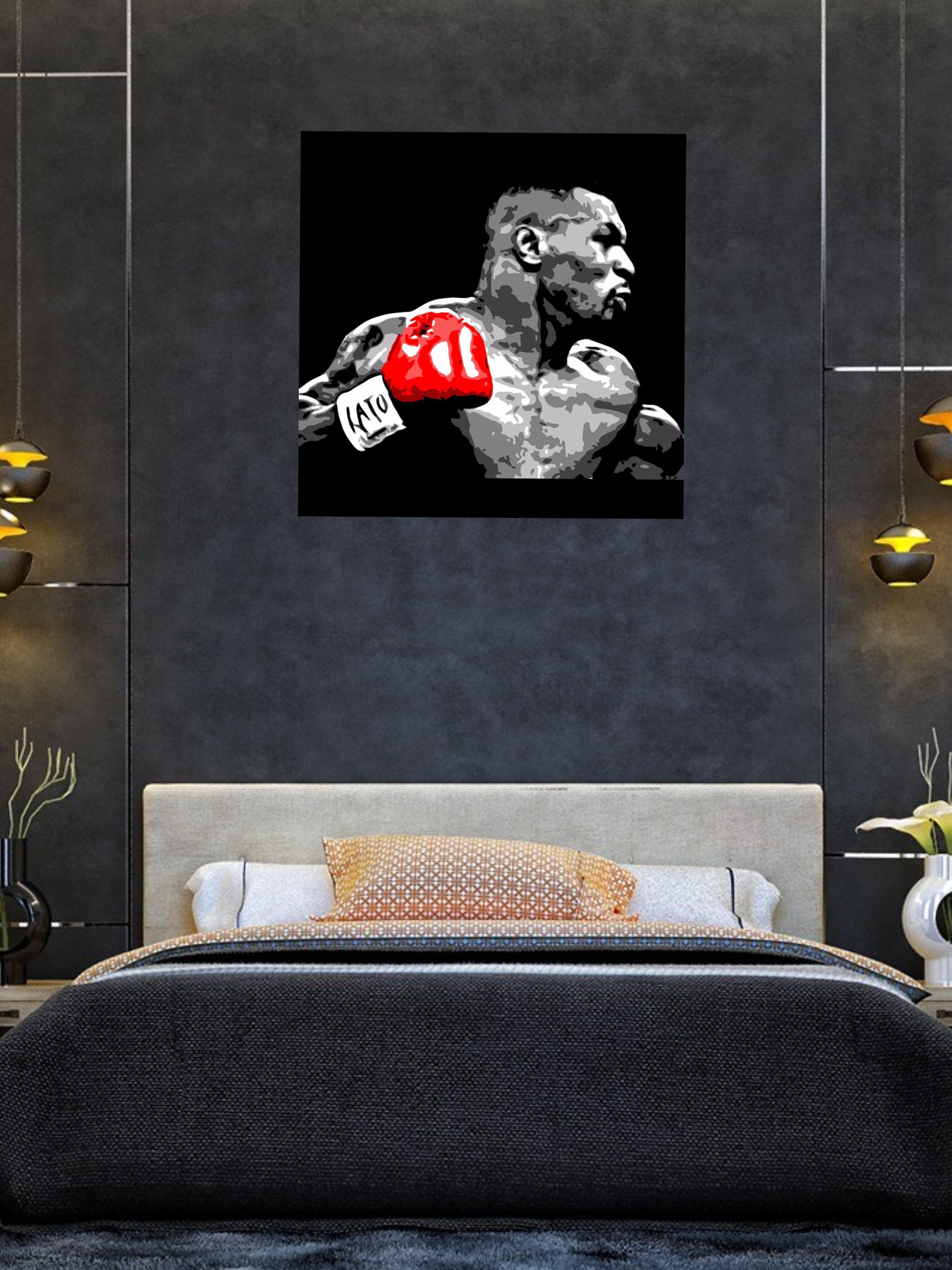 Iron Mike Tyson Wood Print - Etsy