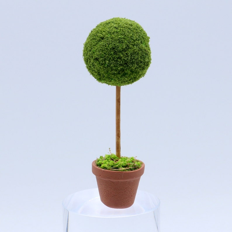 Faux Topiary Dollhouse Miniature Plant Handmade in NYC, 1:12 Scale - Etsy