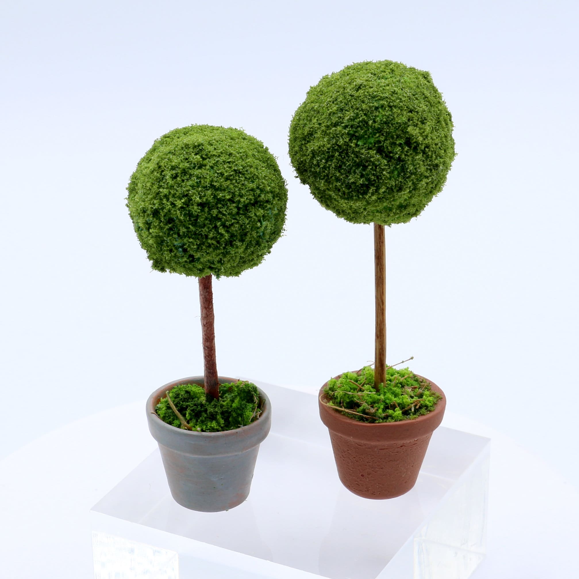 Faux Topiary Dollhouse Miniature Plant Handmade in NYC, 1:12 Scale - Etsy