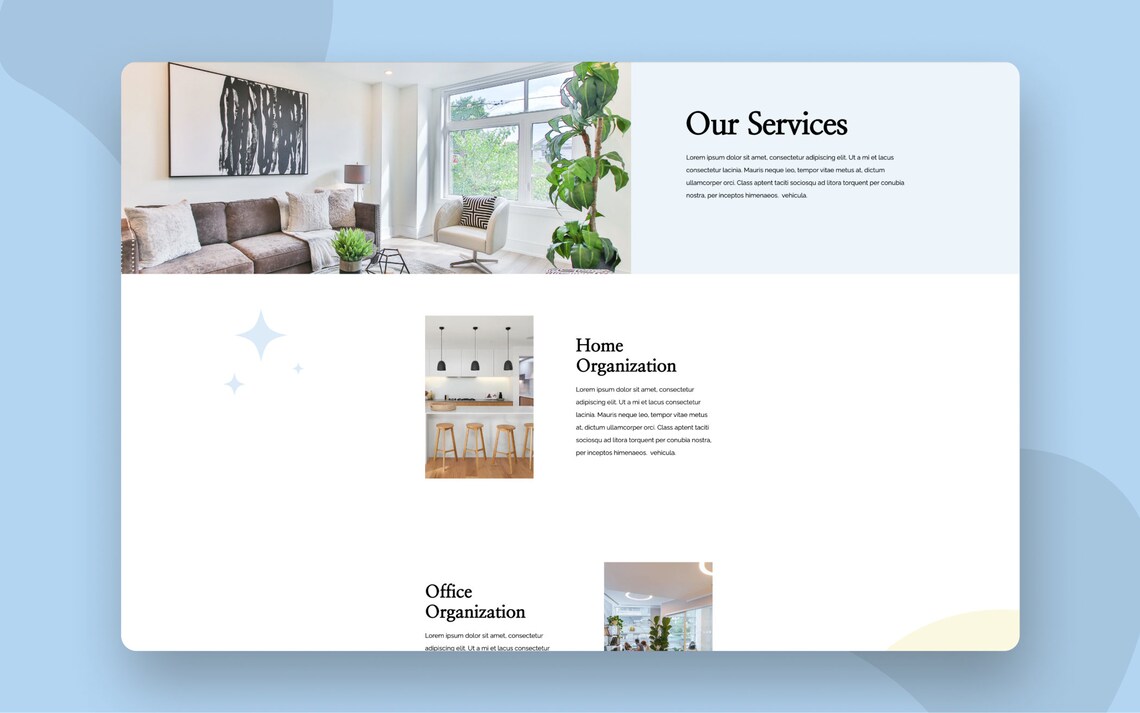 Wix Website Template | Professional Organizer Website Template ...