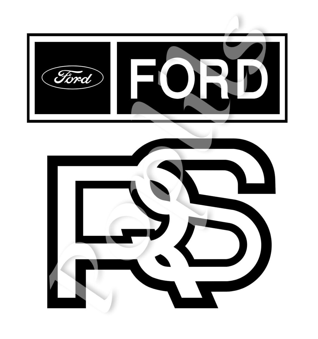 Ford Rs Svg Png Jpg - Etsy