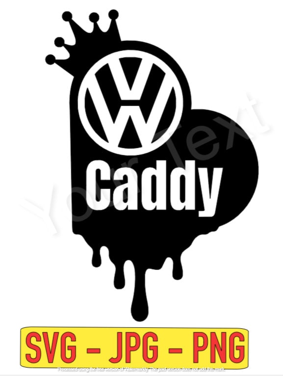 VW Caddy Van Svg Jpg Png File - Etsy UK