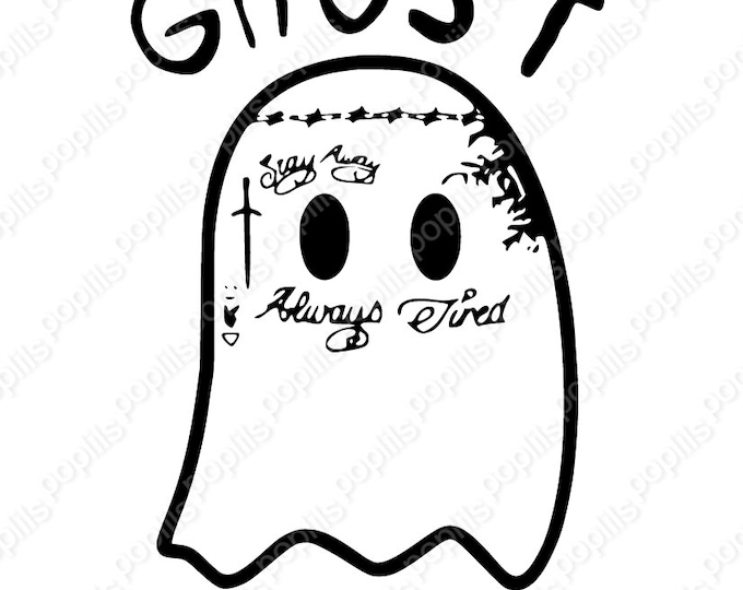 Ghost Malone SVG, Cut File, Png, Ai, Eps, Jpg, Instant Download, DIY ...