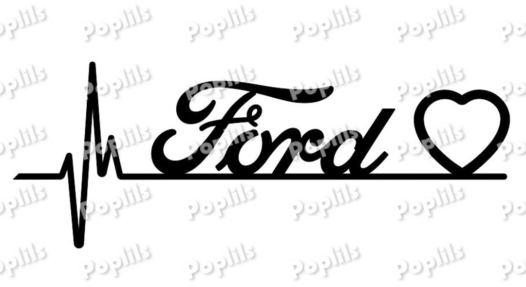Ford Heartbeat Svg Png Jpg File - Etsy Canada