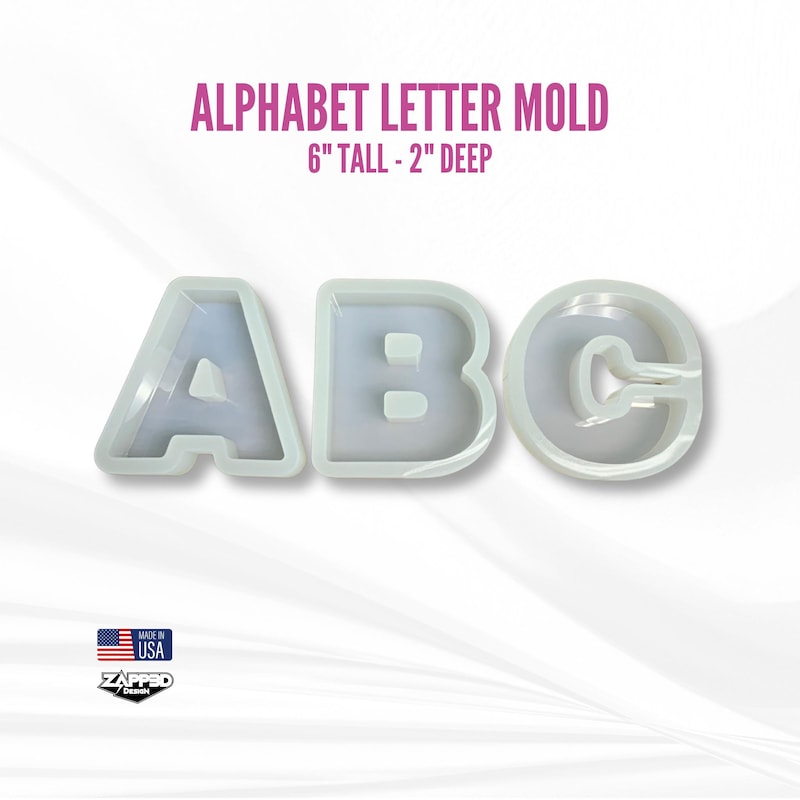 Letter Mold - Etsy