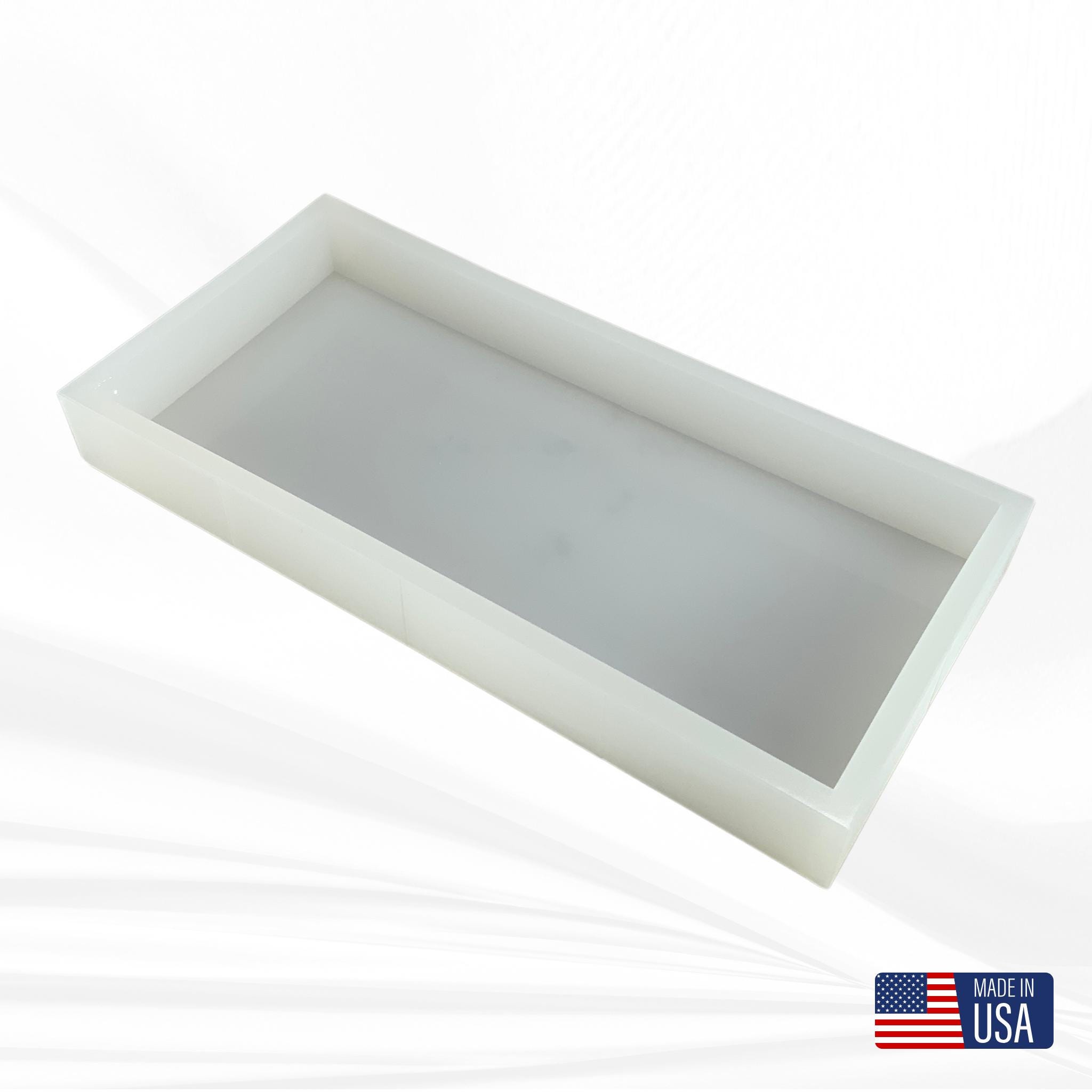 Deep Rectangle Mold, 2" Deep | 10 Sizes | Cheese Board Molds, Resin ...