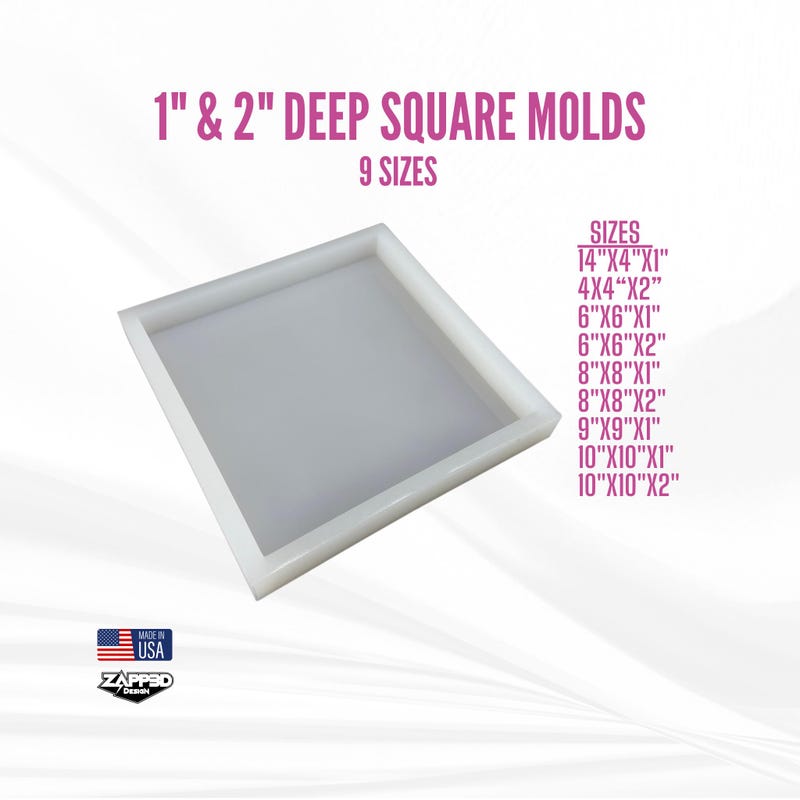 Square Silicone Mold - Etsy