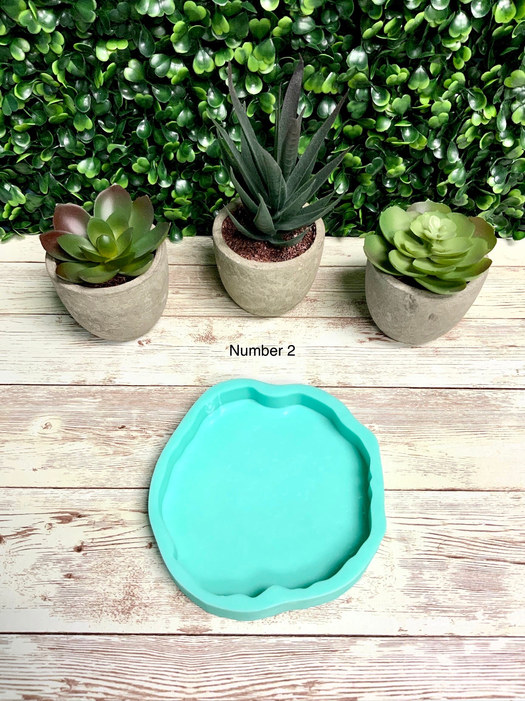 Coaster Molds 7 Shapes 4 Inch Coaster Molds for Resin, Geode Coaster ...