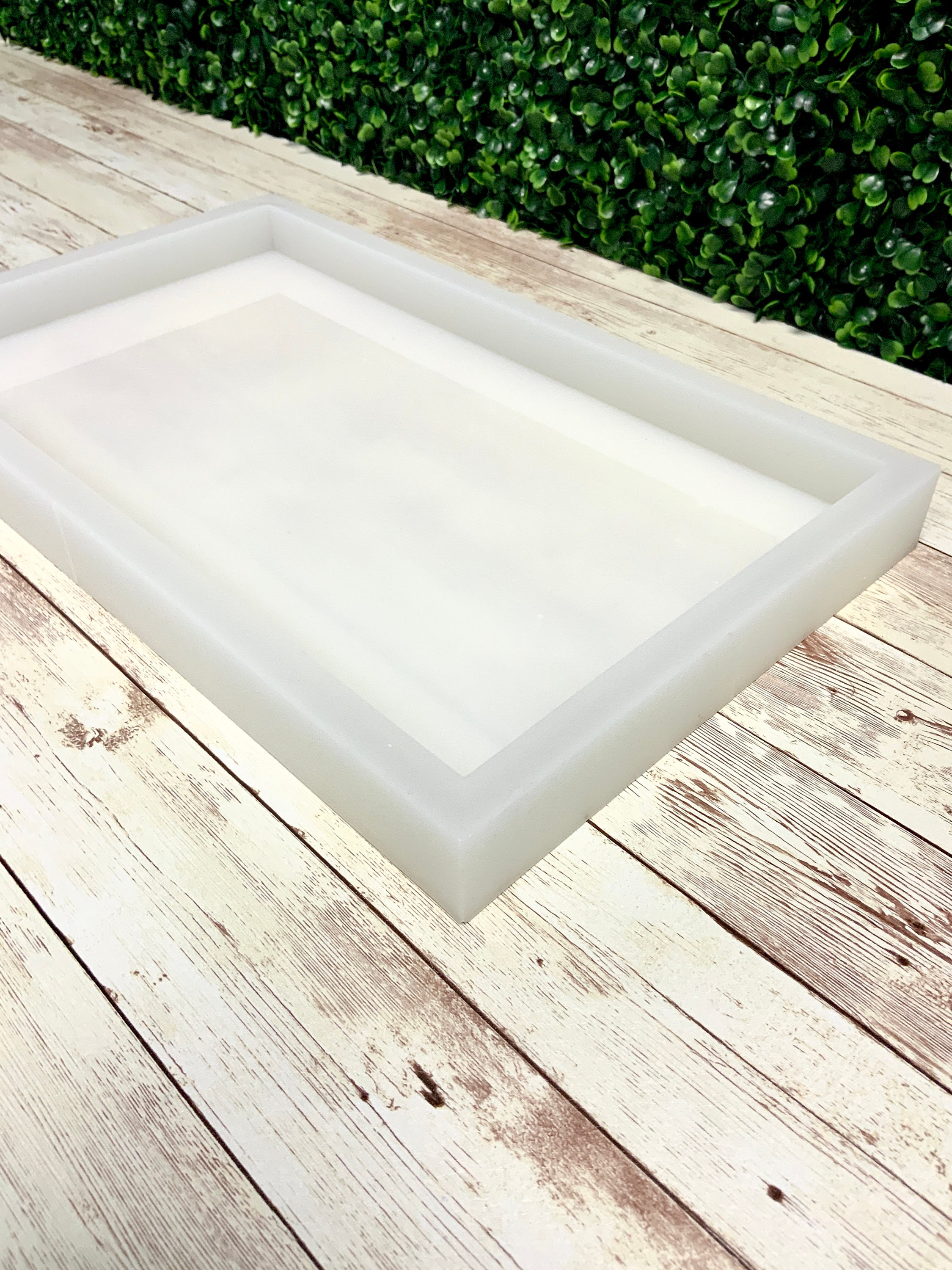 Deep Rectangle Mold ULTRA QUALITY Deep Resin Mold Floral - Etsy