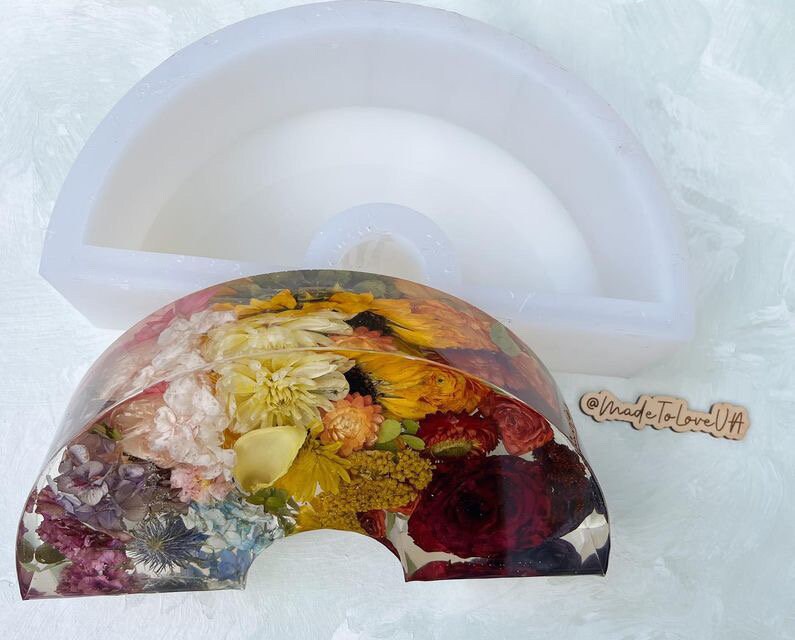 Deep Rainbow Mold 2 Sizes ULTRA Quality Rainbow Molds, Memorial Molds ...