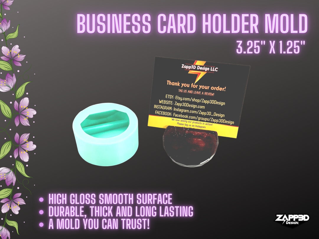 Business Card Holder Mold, Business Card Mold, Business Card Holder ...