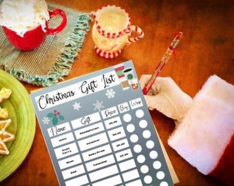 Greeting Card Tracker Printable Card List Christmas Card Tracker ...