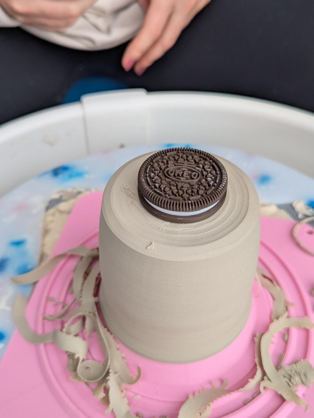 Oreo Pottery Trimming Spinner | Centering Tool for Wheel Work | Smooth ...