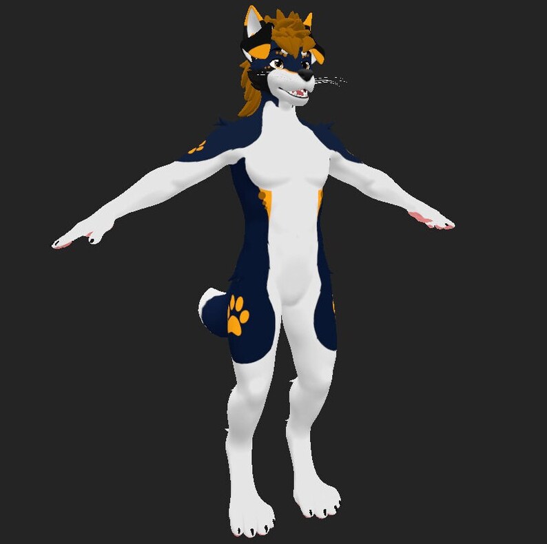 Vrchat Furry Avatar Texture for Winterpaw's Canine 4K - Etsy Canada