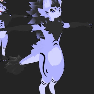 CUSTOM Vrchat Furry Avatar Texture (READ DESC) - Etsy Australia