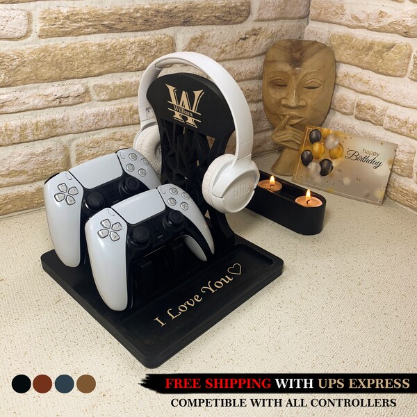 Headset and Controller Stand - Etsy