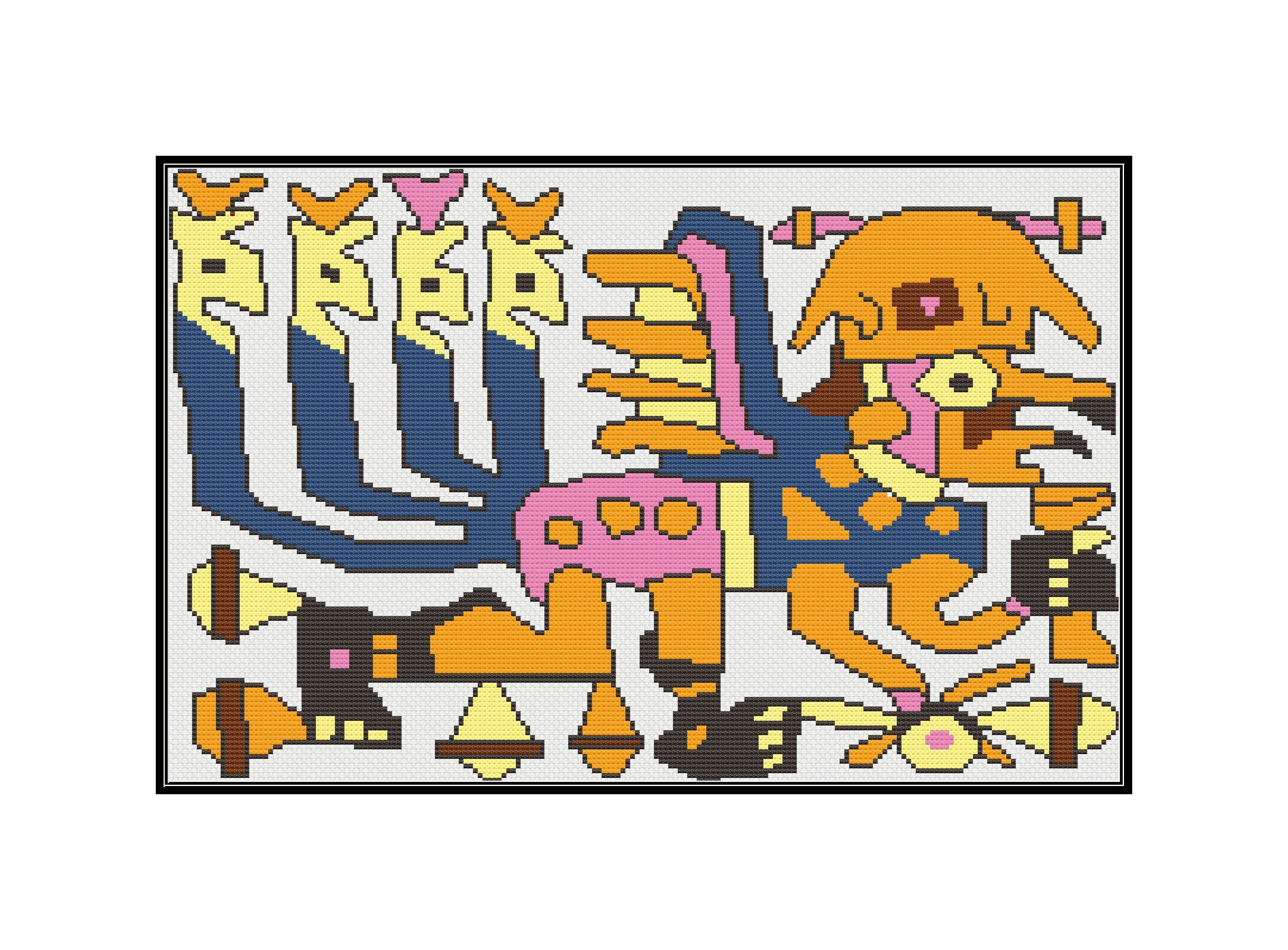 Moche Dancer Cross Stitch Pattern, Instant Download, PDF Pattern - Etsy