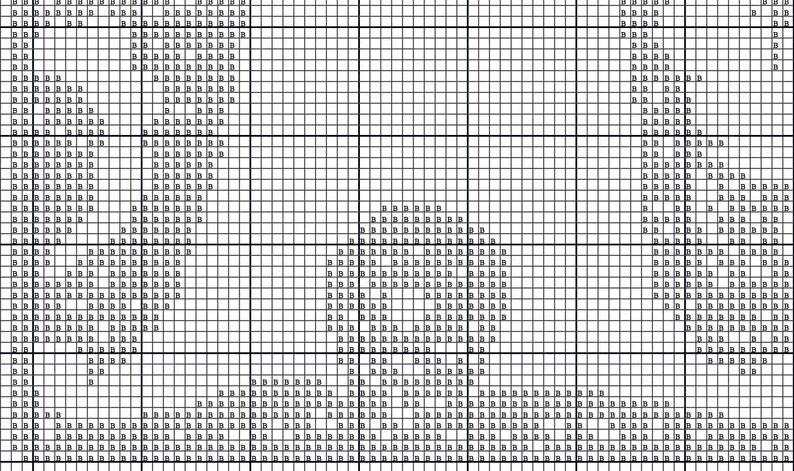 Illustrated Monogram Letter N Cross Stitch Pattern, Instant Download ...