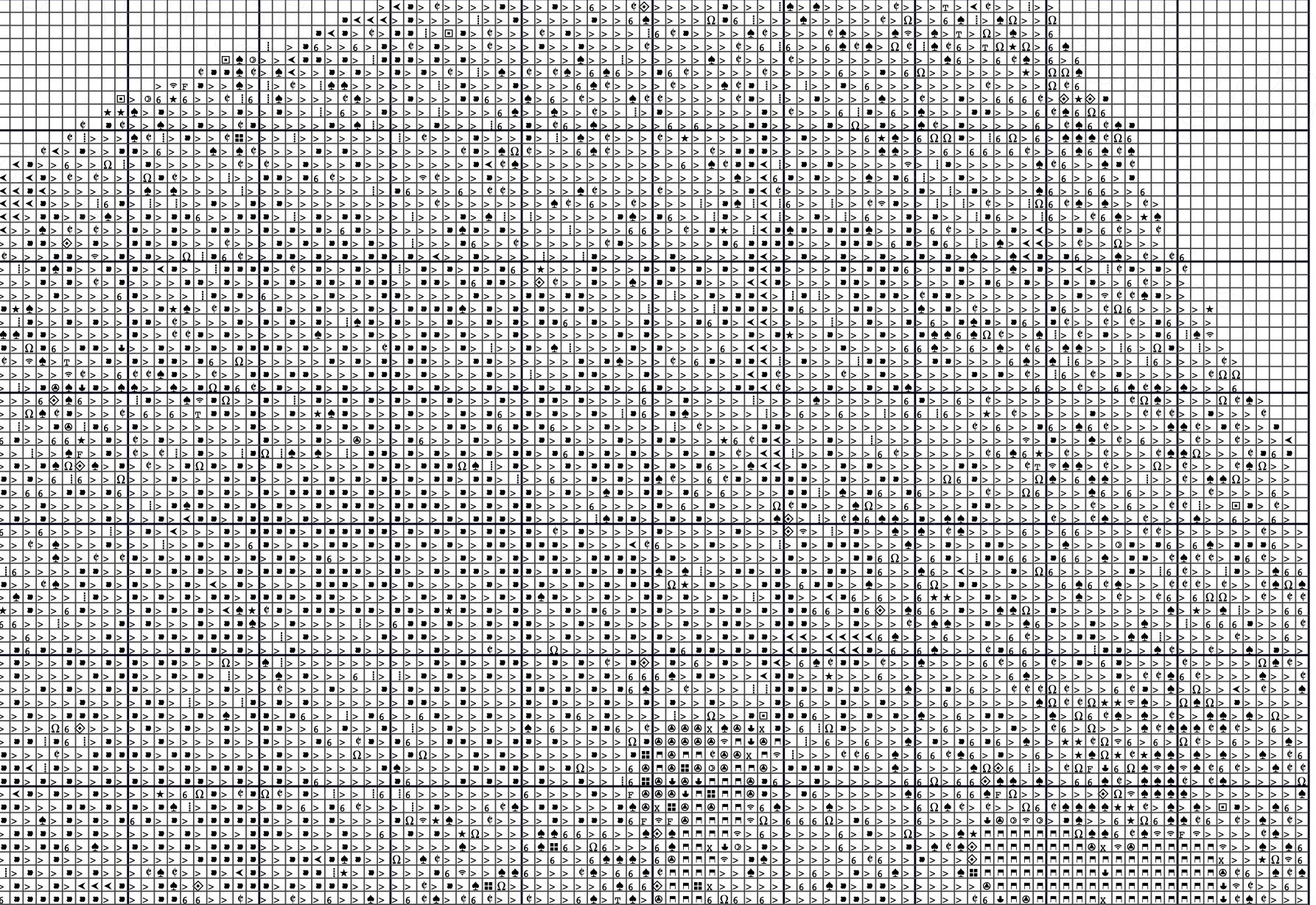 Nazca Faces Cross Stitch Pattern Instant Download PDF - Etsy
