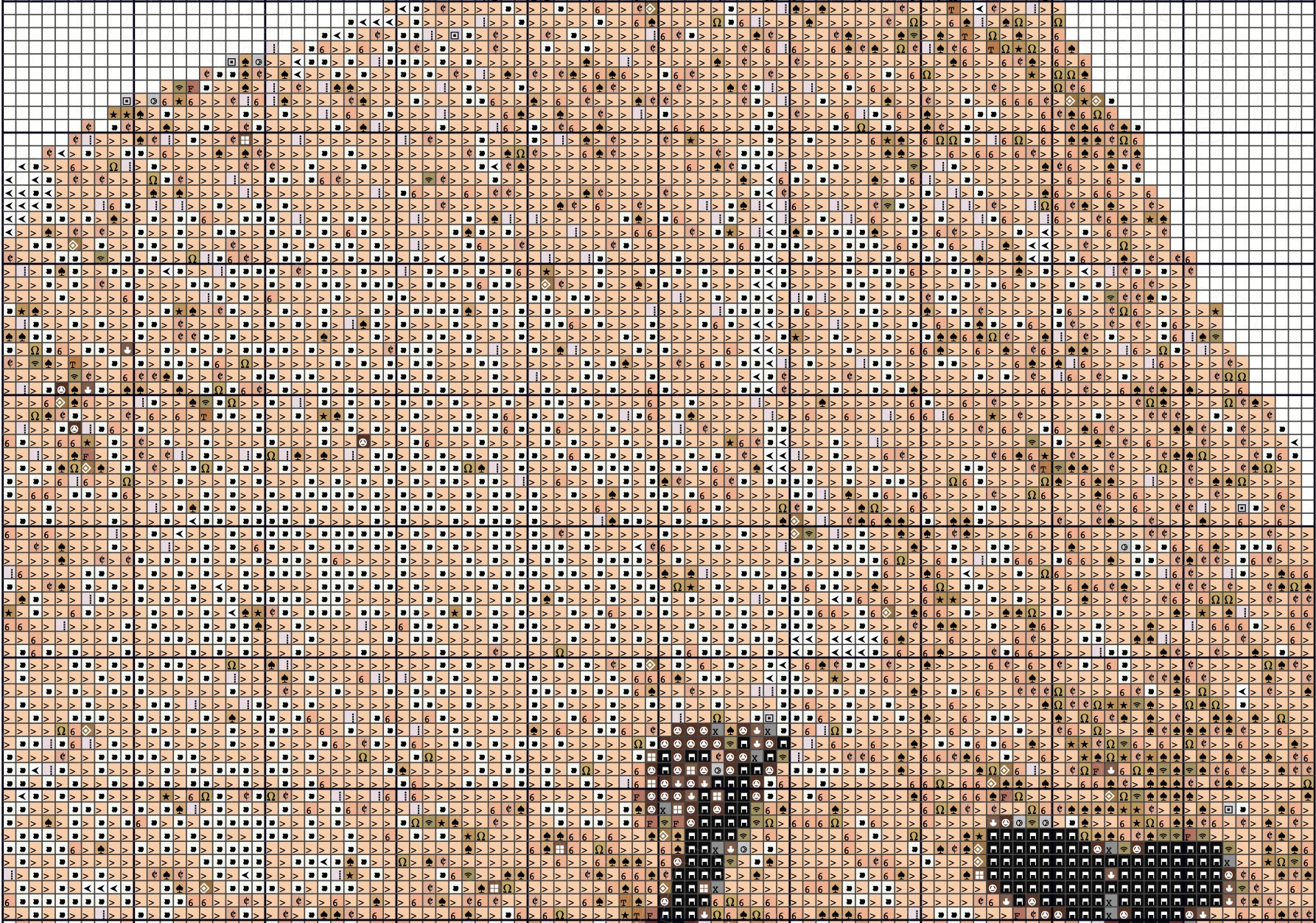 Moche Winged Runner Cross Stitch Pattern, Instant Download, PDF Pattern ...