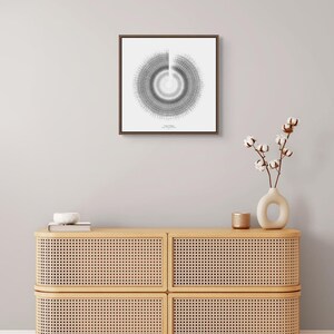 Cicadas Chirping Sound - Sound Wave Art - Sound Visualization Print ...