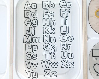 Flisat Insert I Trofast Table Insert I Custom I Whiteboard I Sensory ...