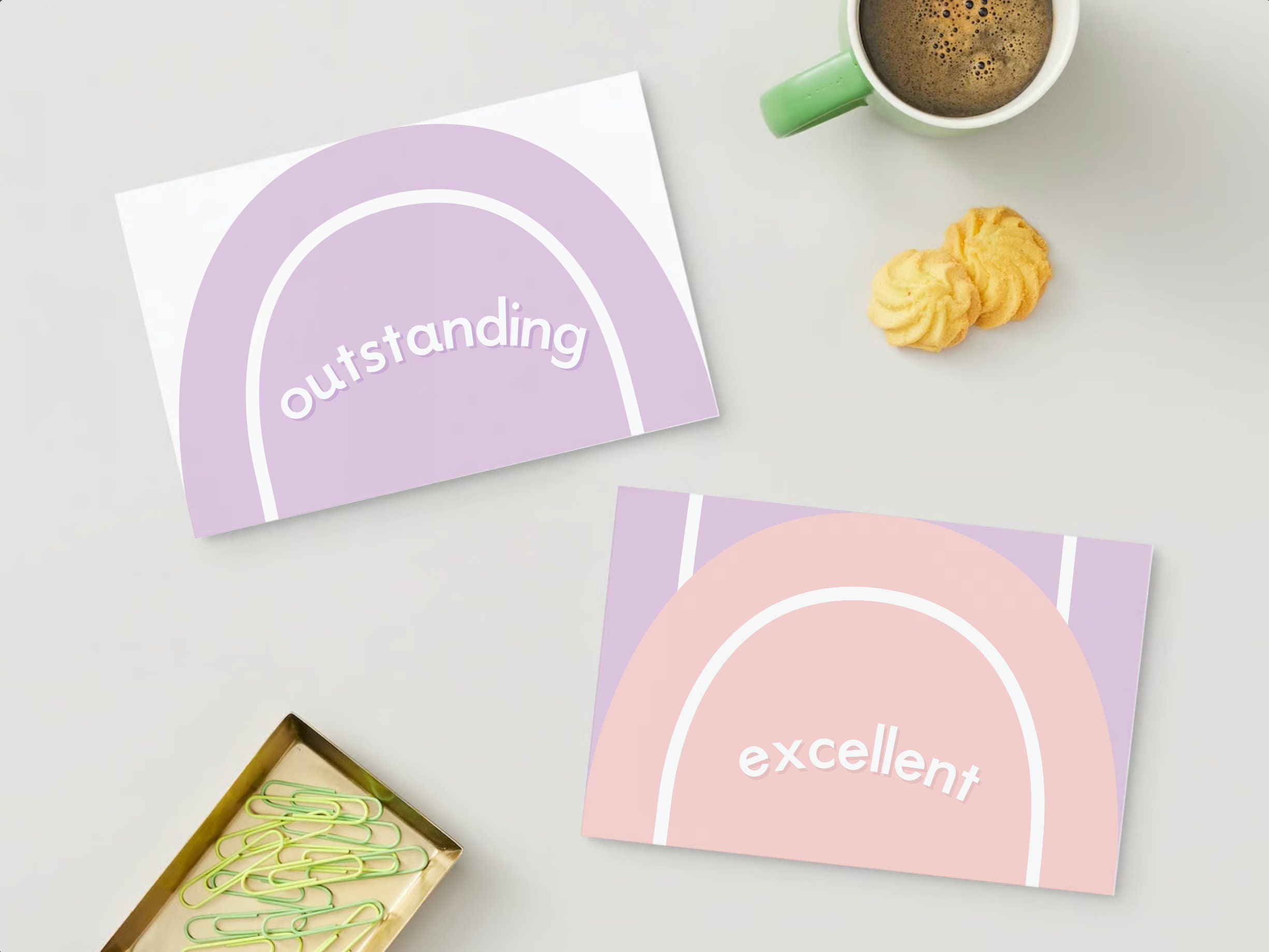 Full Pastel Color Behavior Rainbow for Classroom Template in Canva With ...