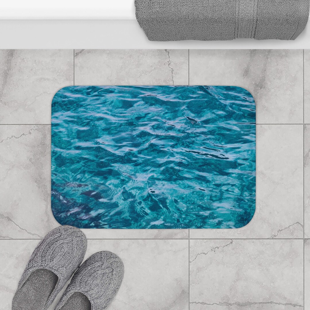 Calm Waters Bath Mat - Etsy