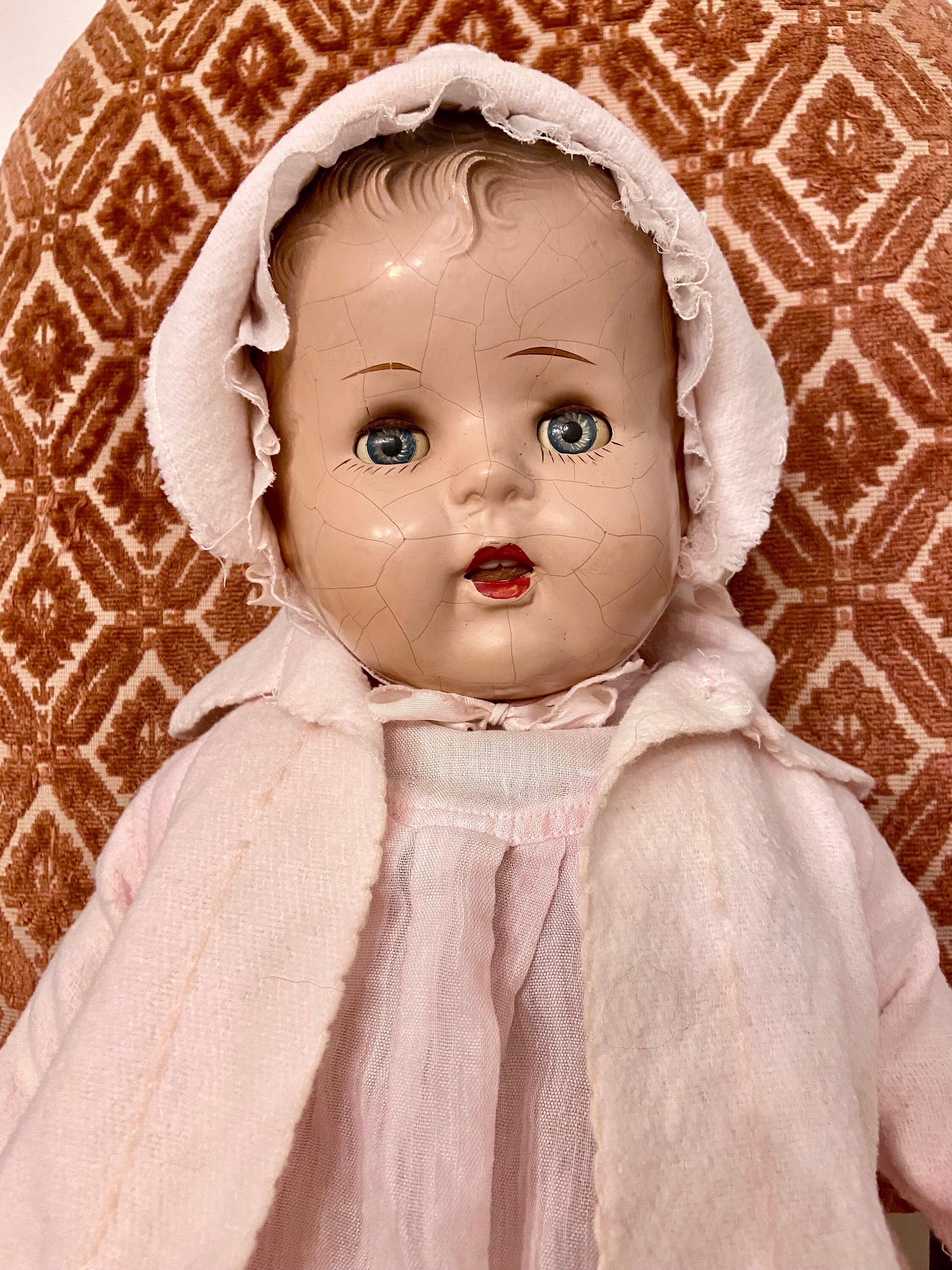 Unmarked Antique 1930s Composition Doll - Etsy Canada