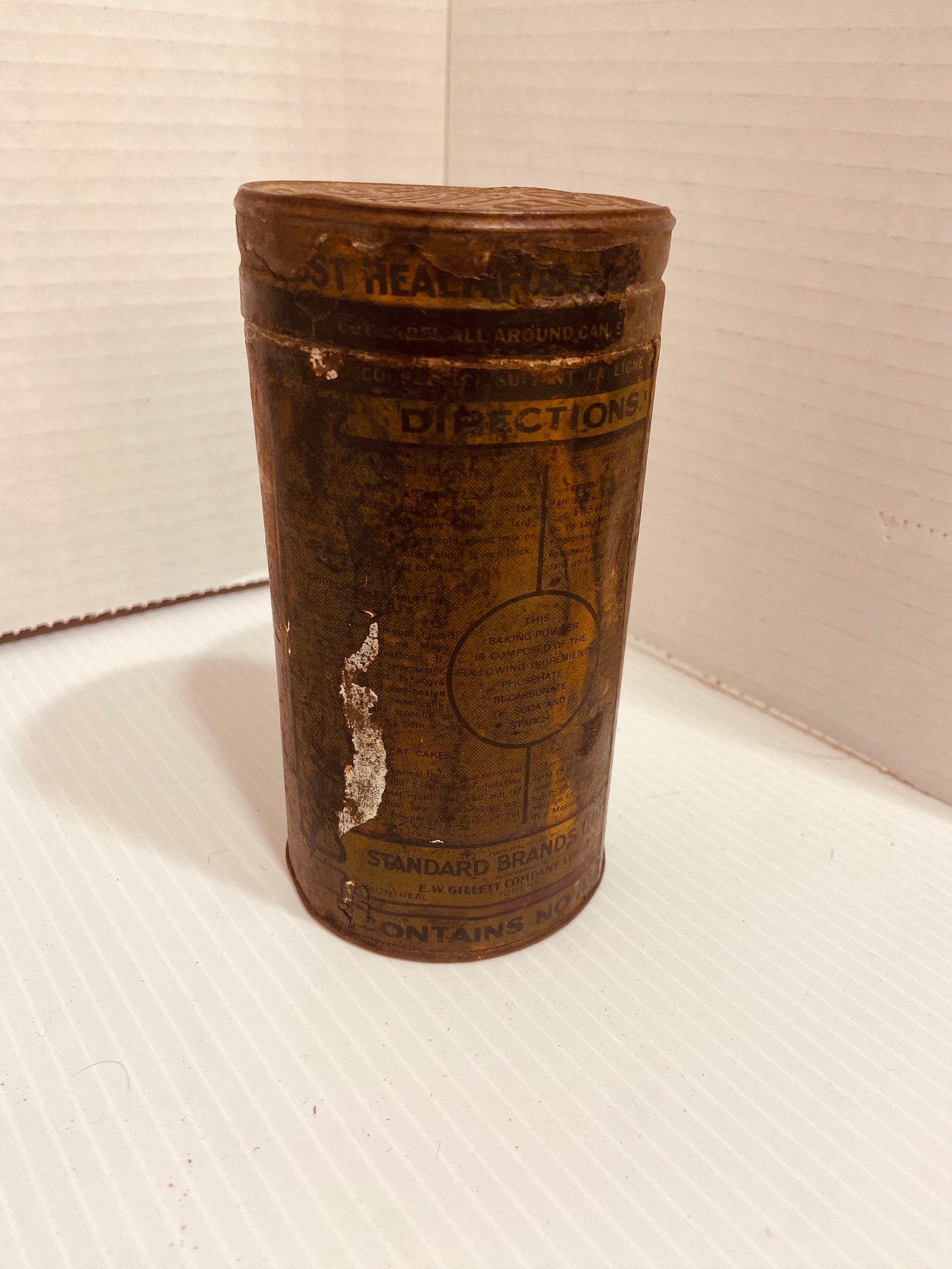 Magic Baking Powder Container and Cook Book - Etsy