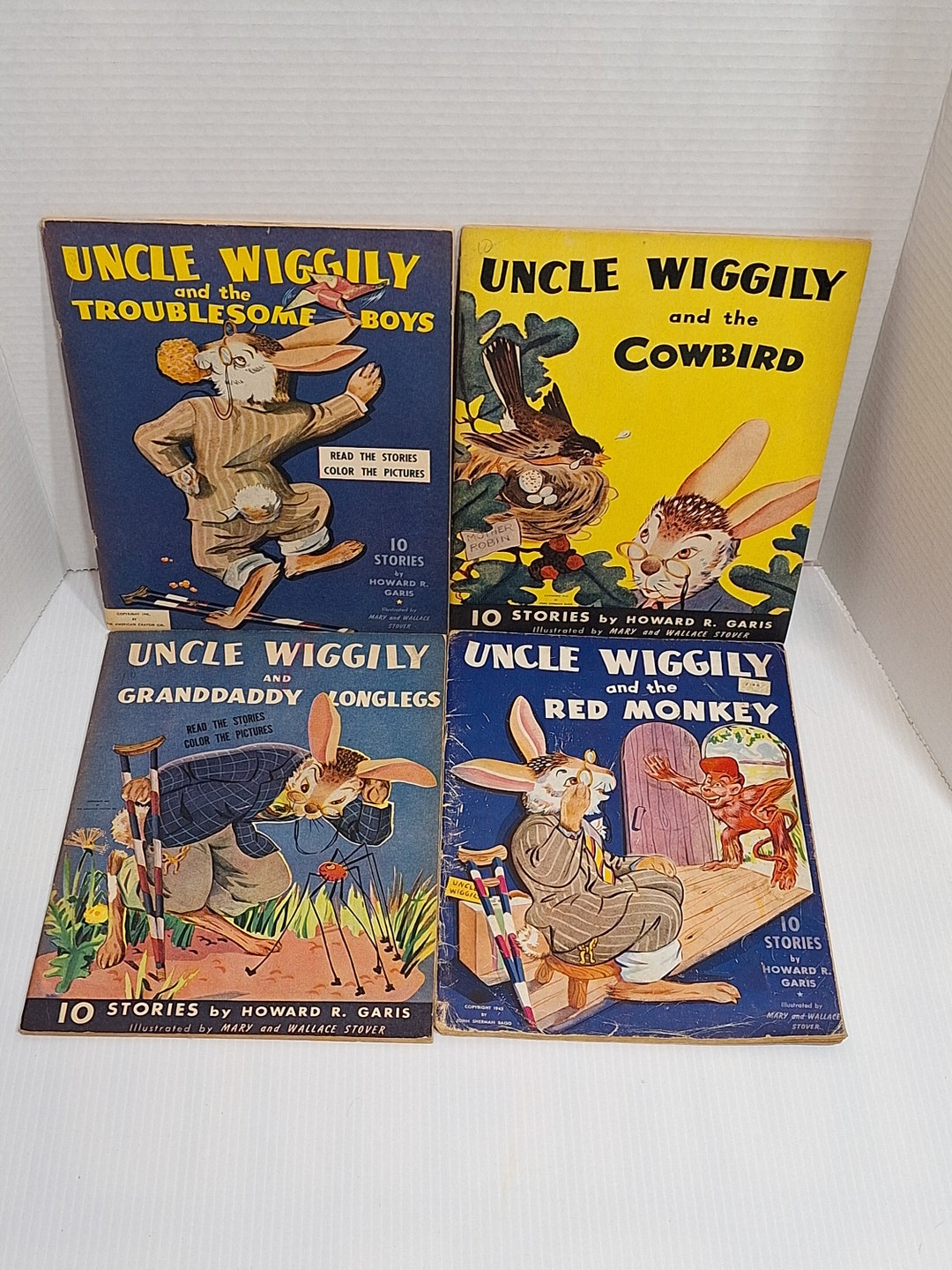 Four Vintage 1943 Uncle Wiggily Books - Etsy