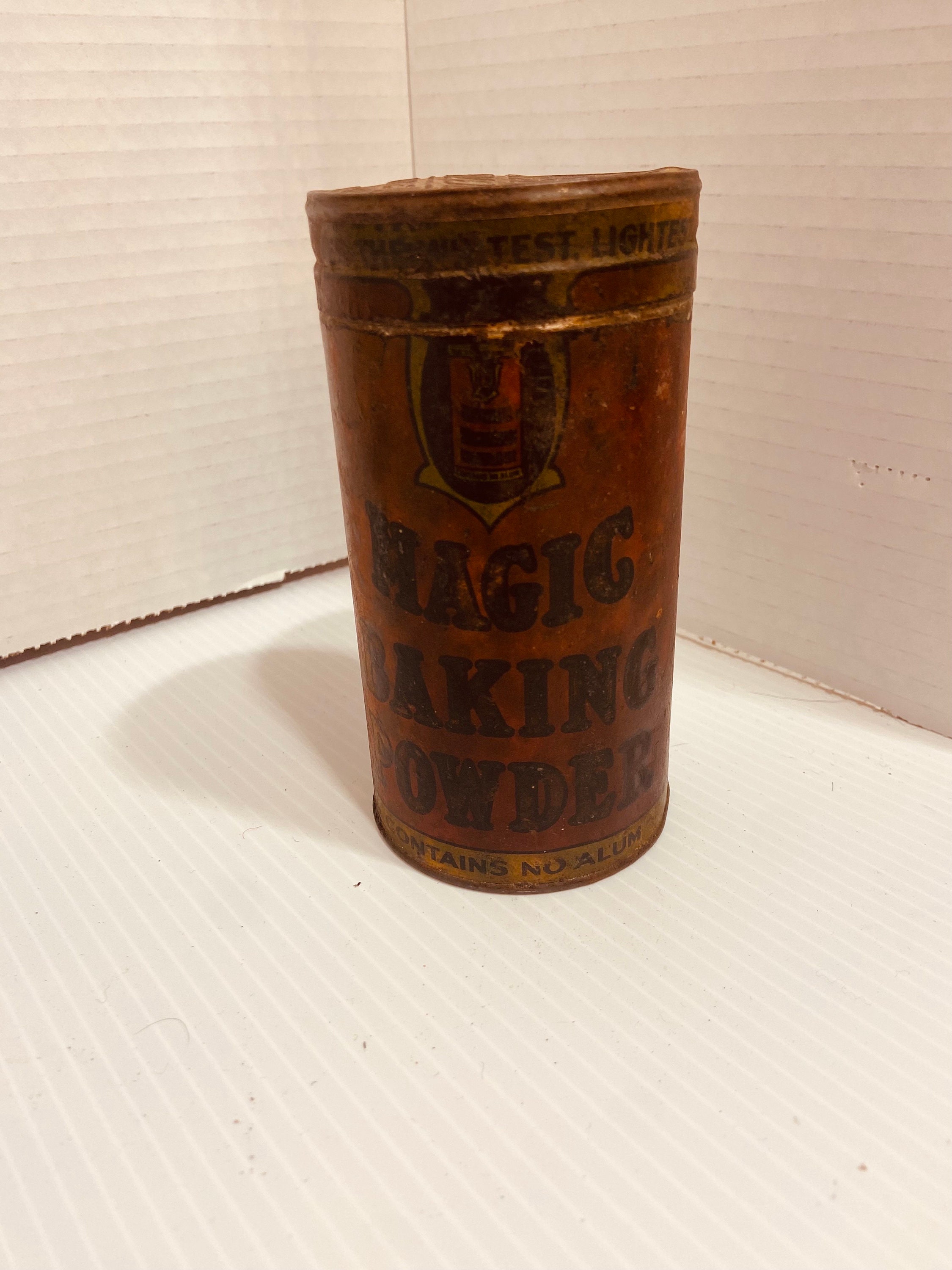 Magic Baking Powder Container and Cook Book - Etsy