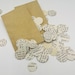 Vintage Book Page Confetti 100 Hand Cut Pieces - Etsy