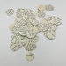 Vintage Book Page Confetti 100 Hand Cut Pieces - Etsy