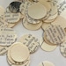 Vintage Book Page Confetti 100 Hand Cut Pieces - Etsy
