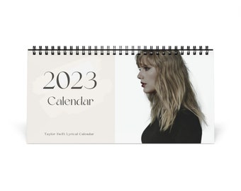 2023 Taylor Calendar - Etsy