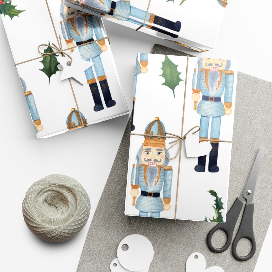 Nutcracker Wrapping Paper, Nutcracker Designs, Nutcracker Christmas ...