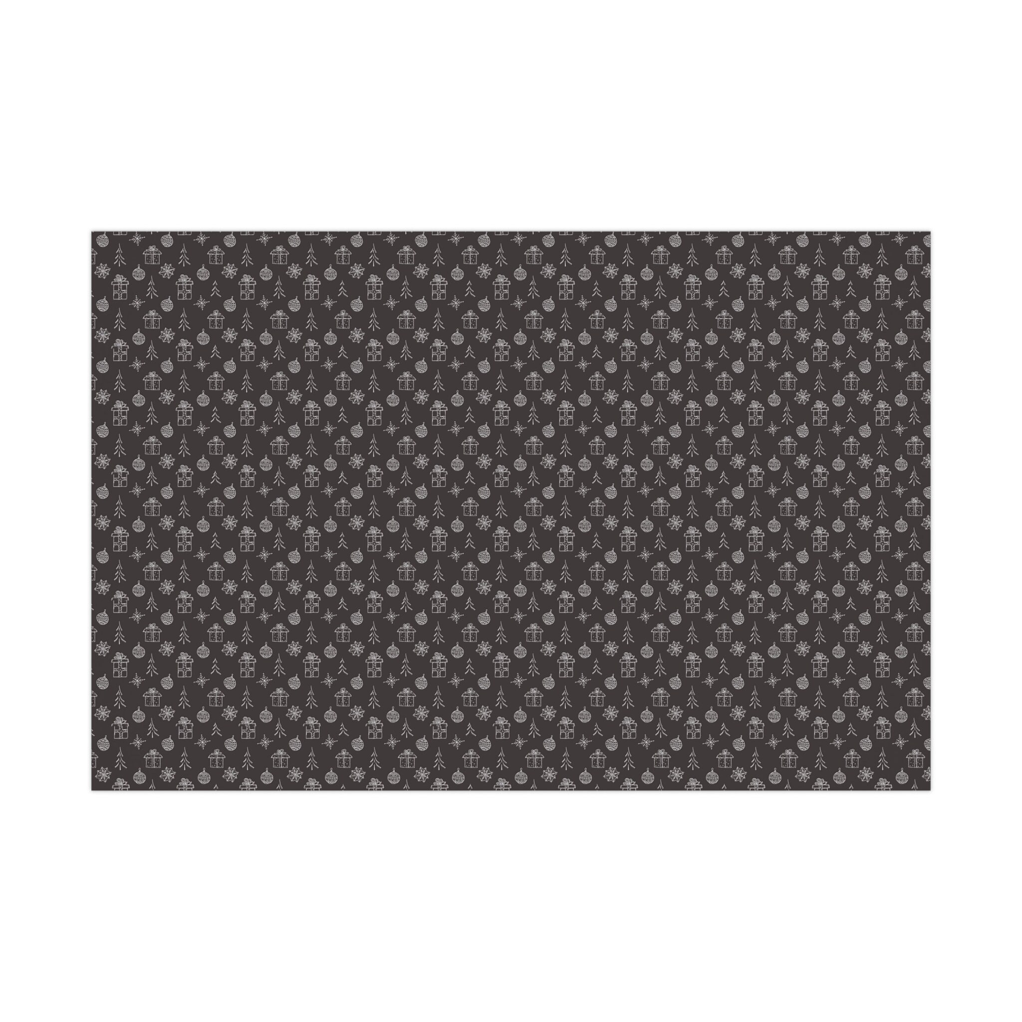 Neutral Wrapping Paper: Rustic Earth Tone Christmas Wrapping Paper ...