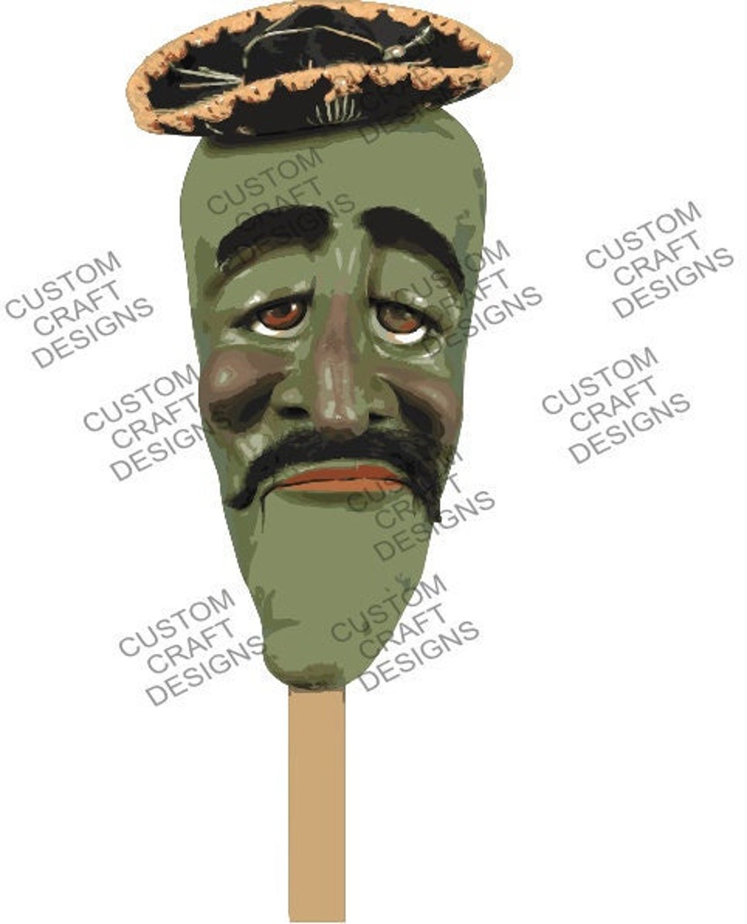 Jose Inspired From Jeff Dunham Custom Bust Digital File - Etsy