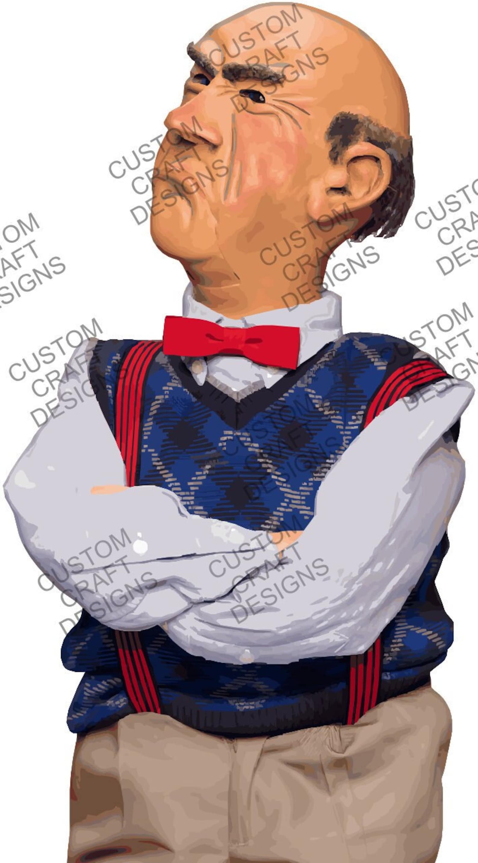 Walter Inspired From Jeff Dunham Custom Bust Digital File - Etsy