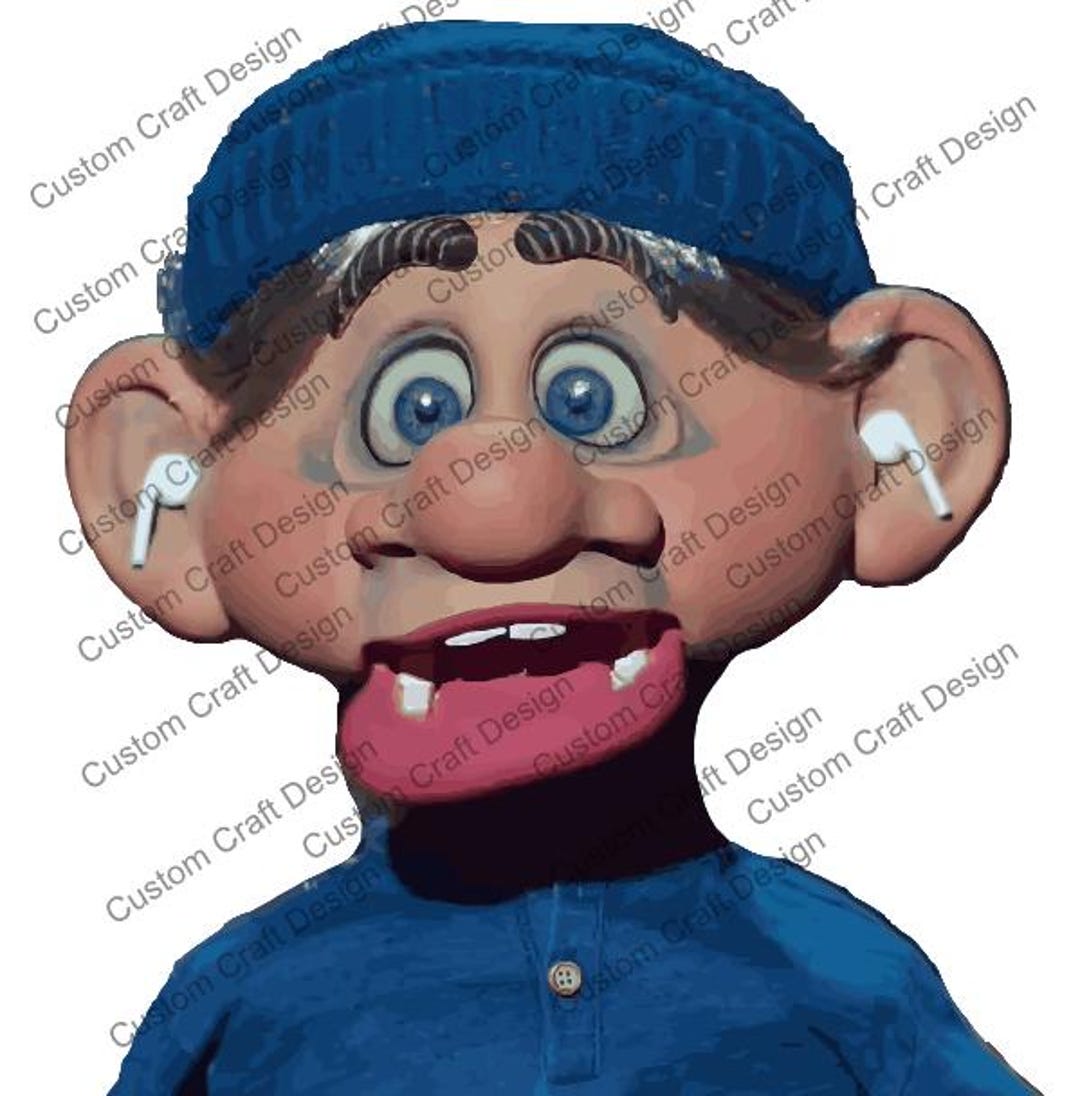 URL Inspired From Jeff Dunham Custom Bust Digital File - Etsy