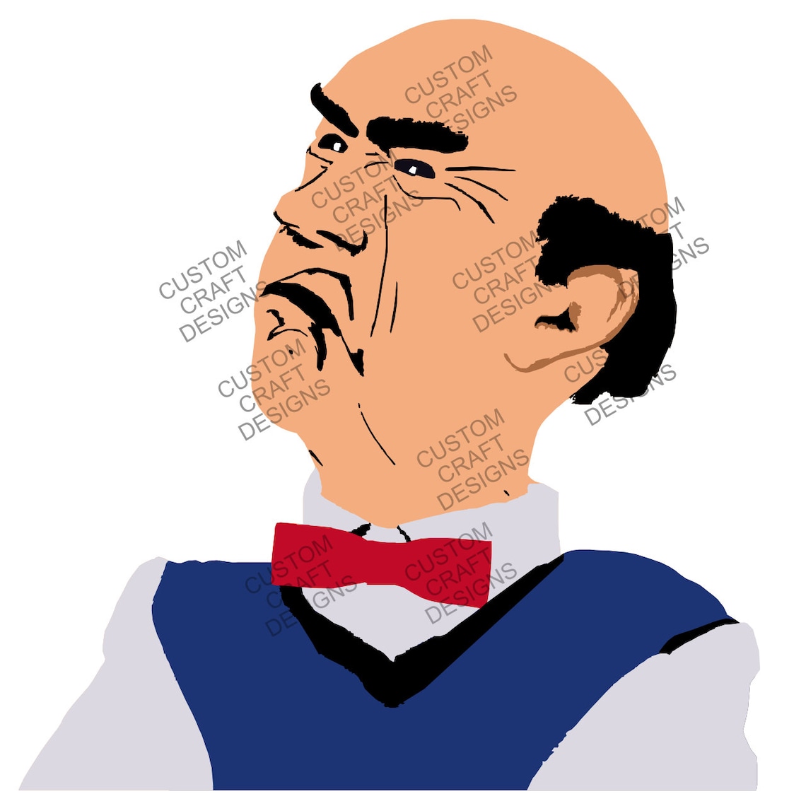 Walter Inspired From Jeff Dunham Custom Bust Digital File - Etsy
