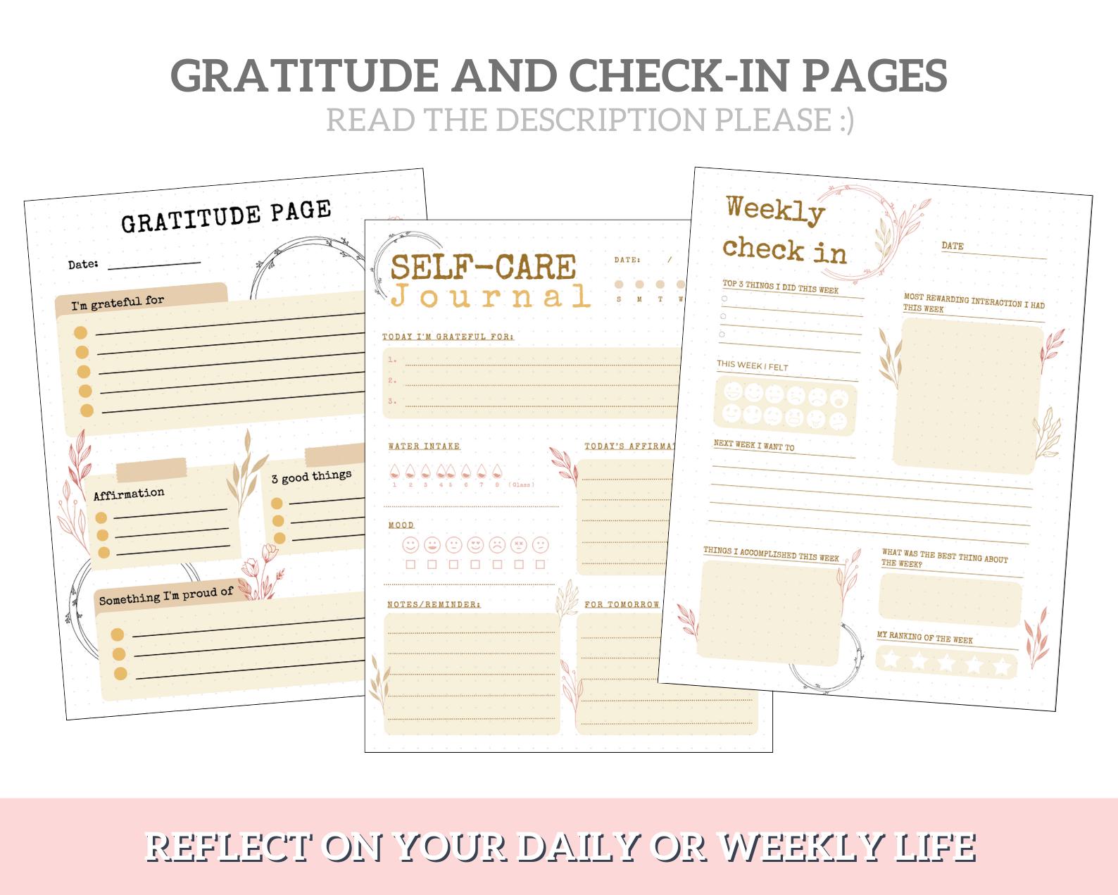 2025 Digital Bullet Journal Planner | Premade Journal Planner | Habit ...