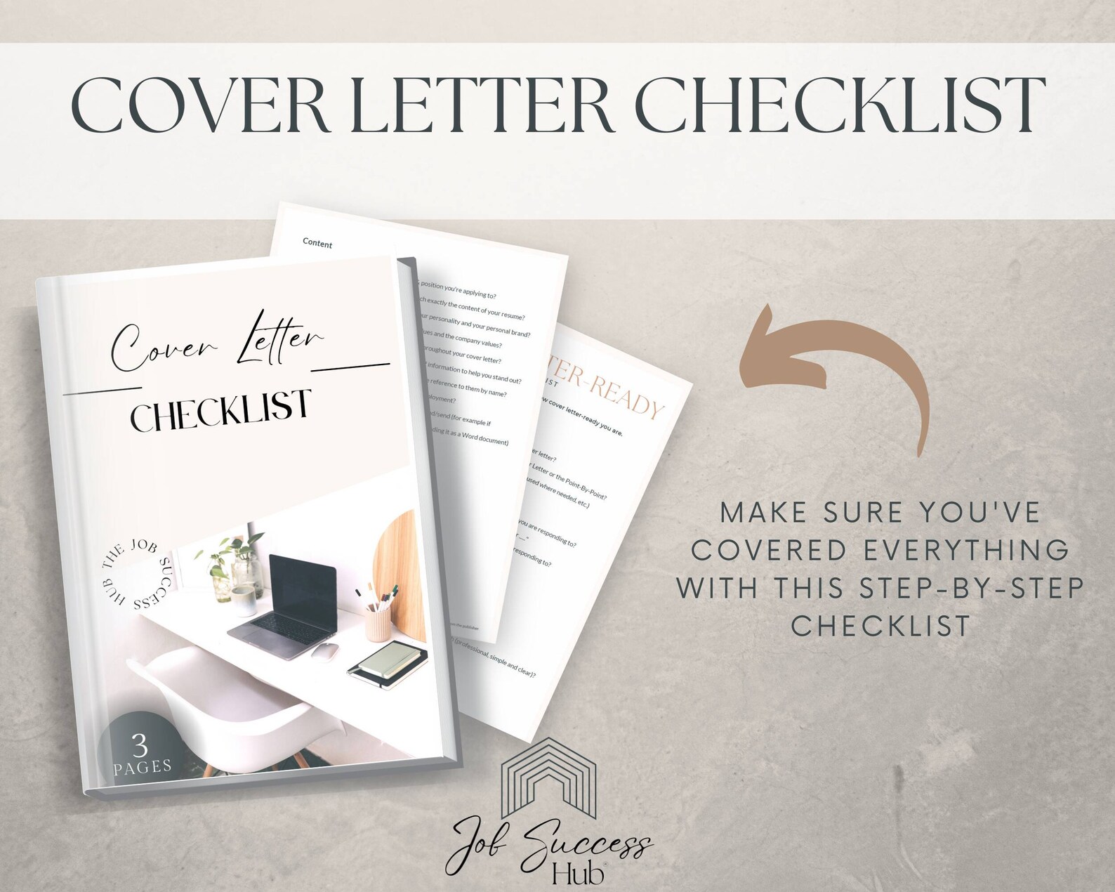 Complete Cover Letter Bundle Templates, Workbook & Checklist ...