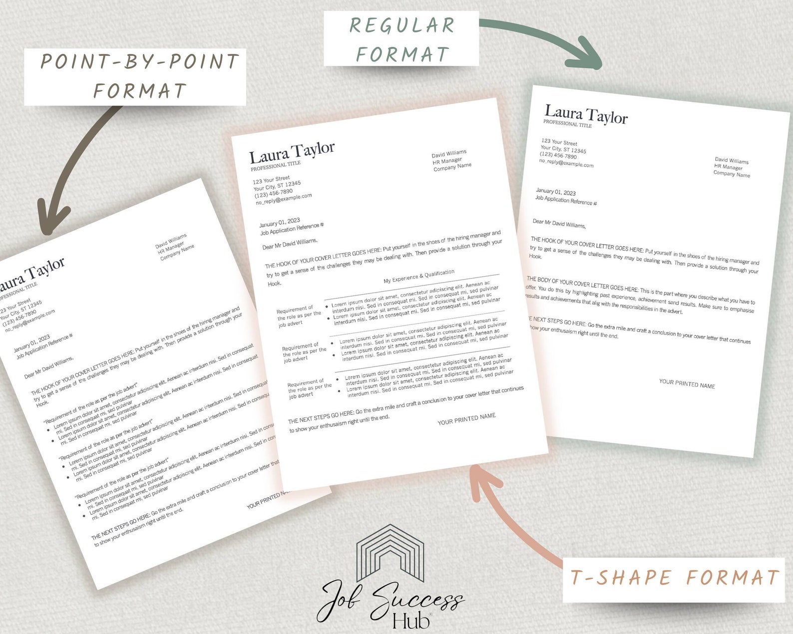 Cover Letter Templates | Insider HR Tips | Professional Cover Letter ...