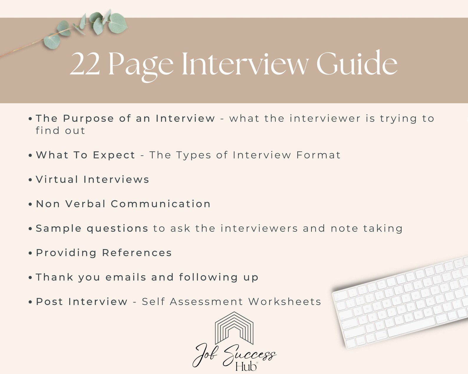 Job Interview Workbook | Insider HR Tips | Job Application | Job ...