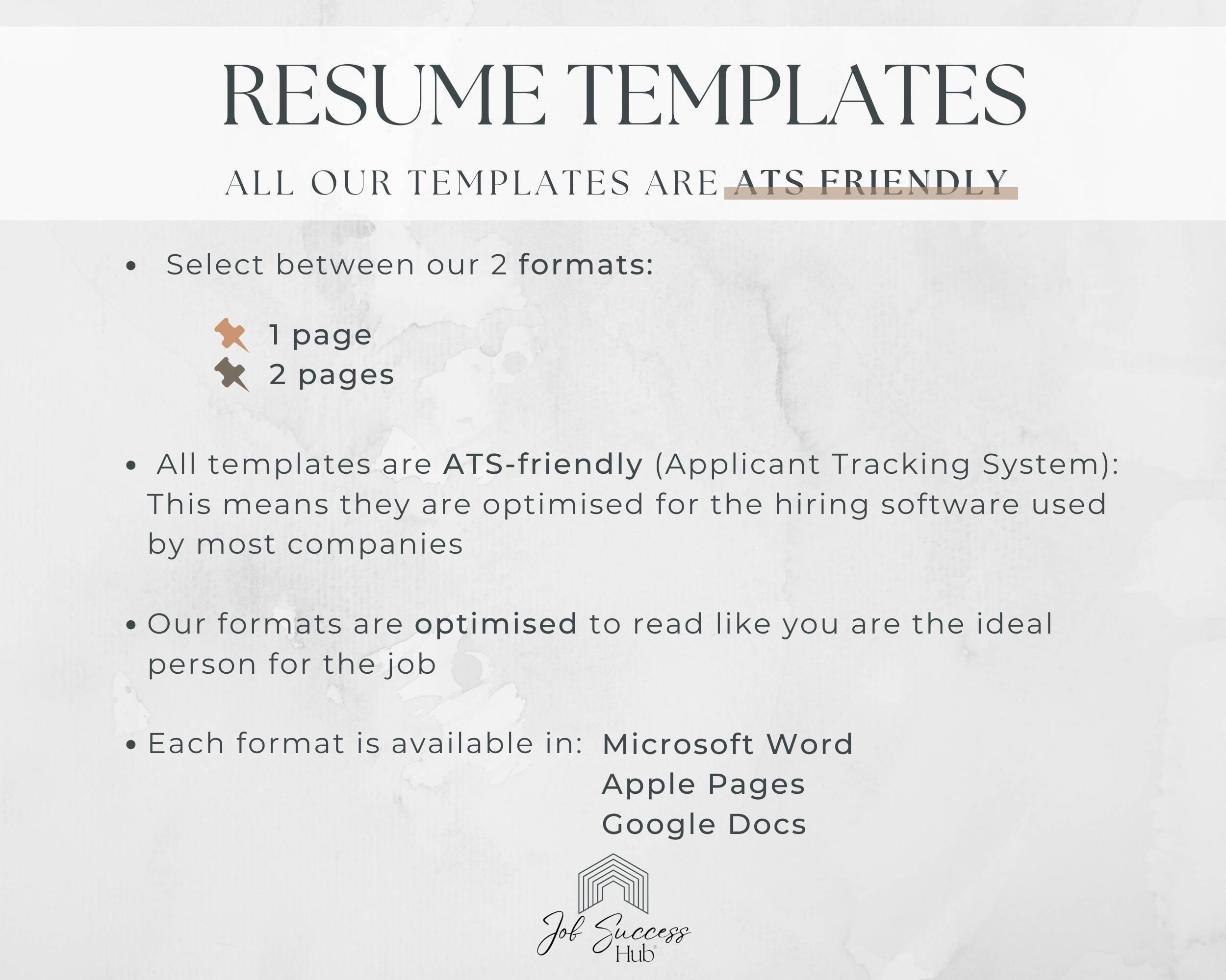 Complete Resume Bundle Templates, Workbook & Checklist Professional ...